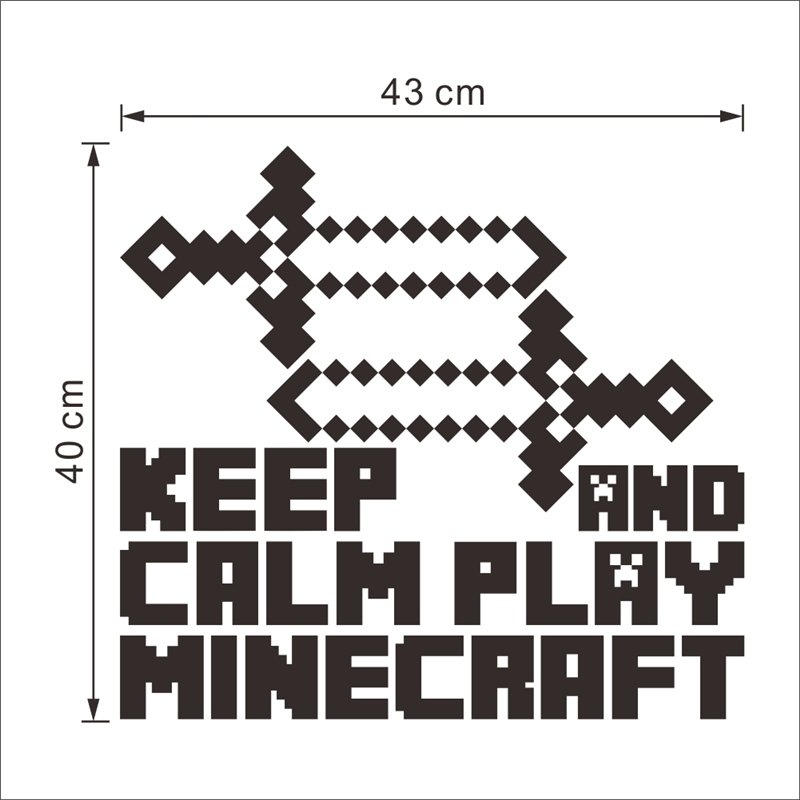 Minecraft Wall Stickers #23 Game Minecraft Enderman Wall Sticker