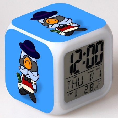 brawl stars game #05 LED clock Digital Alarm Clock Kids