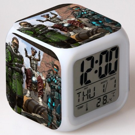 Apex Legends game #19 LED clock Digital Alarm Clock Kids