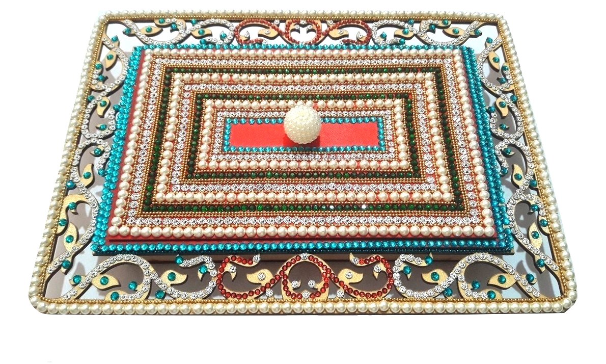 Handcrafted Supari Box/ Mouth Freshener Box for Gift and Home Décor