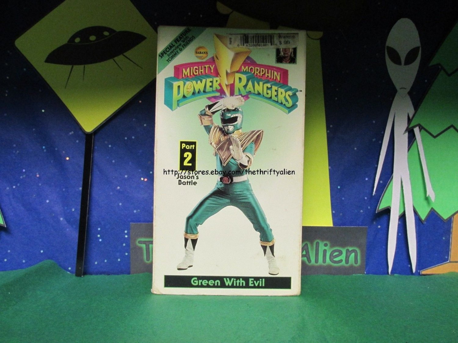 Mighty Morphin Power Rangers Green With Evil 2 [VHS]