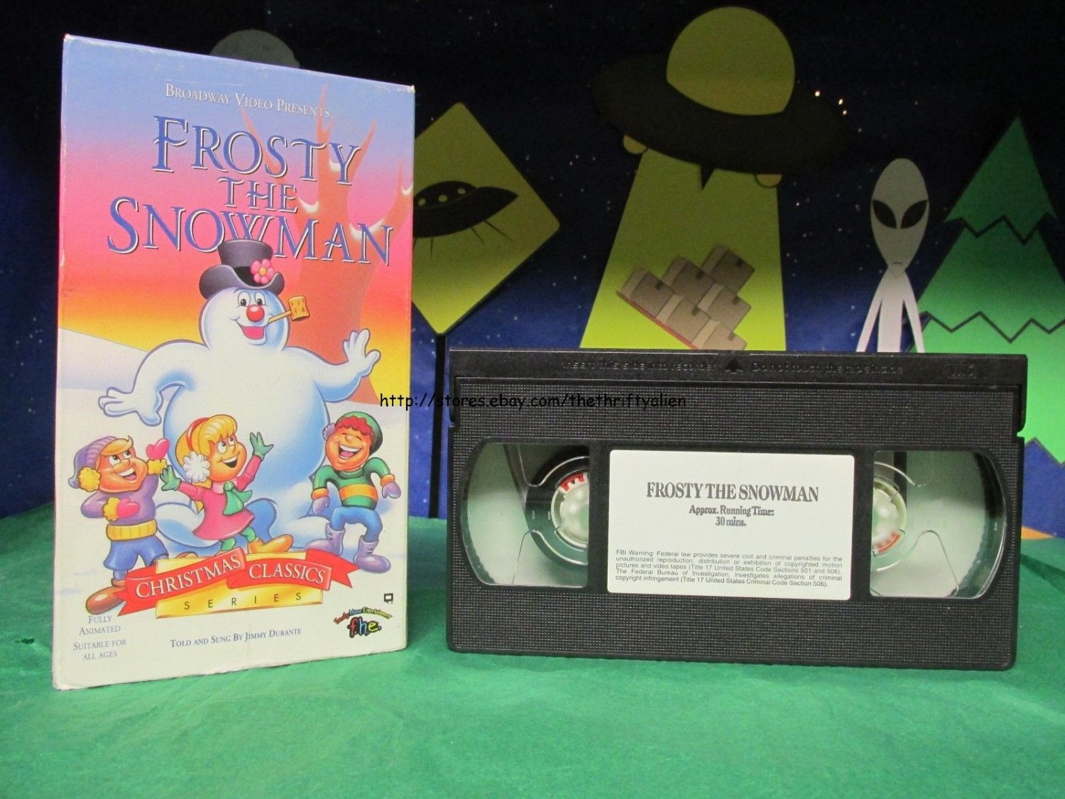 Frosty the snowman VHS Christmas Classic, X-mas, Family Home ...