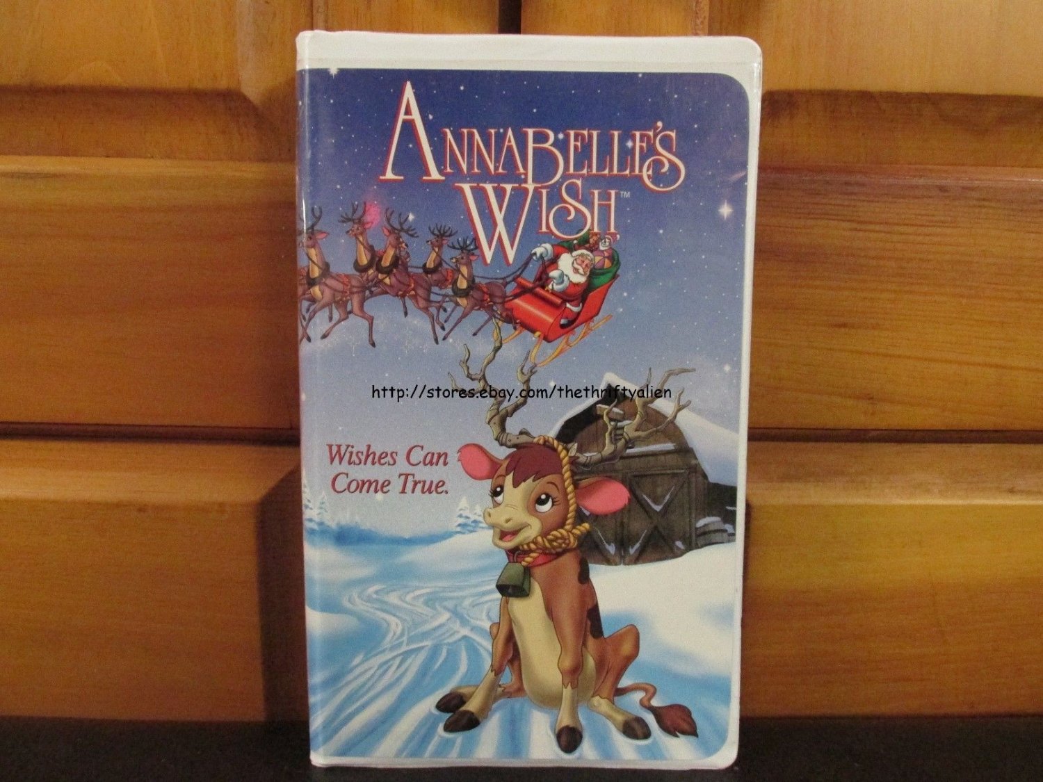 Annabelle's Wish (1997, VHS) Hallmark, Randy Travis, Jim Varney, Christmas