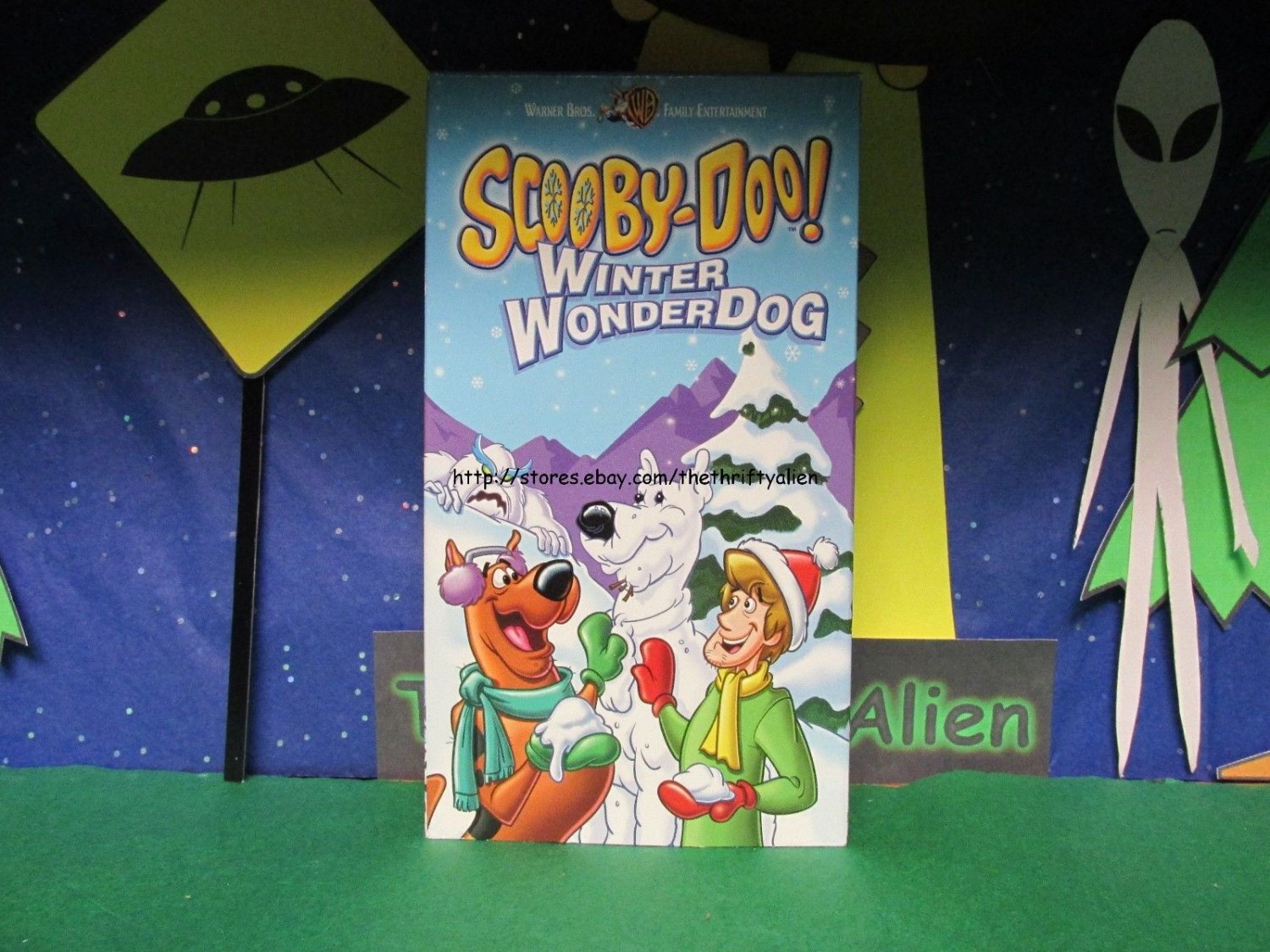 Scooby-Doo - Winter Wonderdog (VHS, 2002, Slip Sleeve) Free S&H