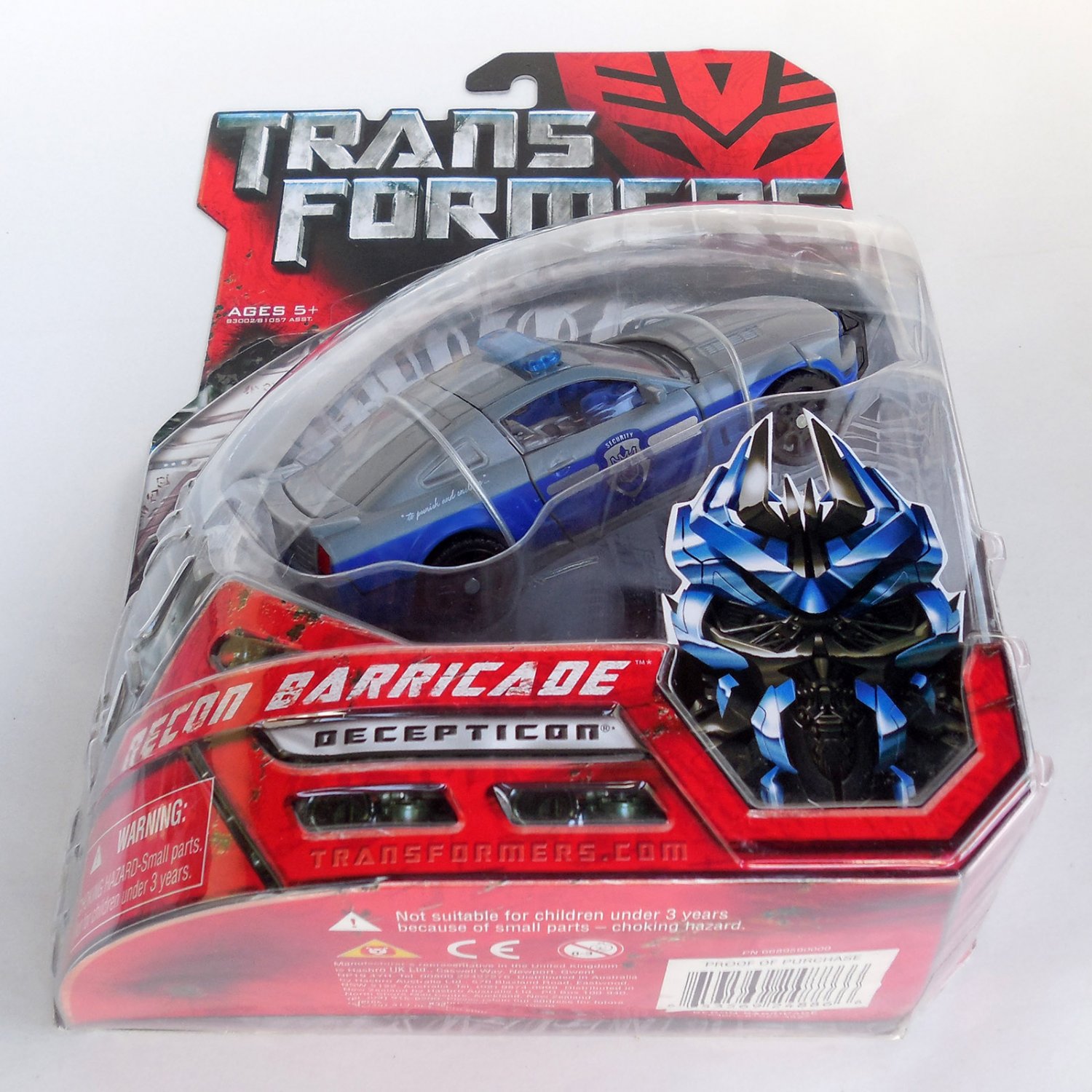 Transformers Movie Recon Barricade Deluxe Class Action Figure