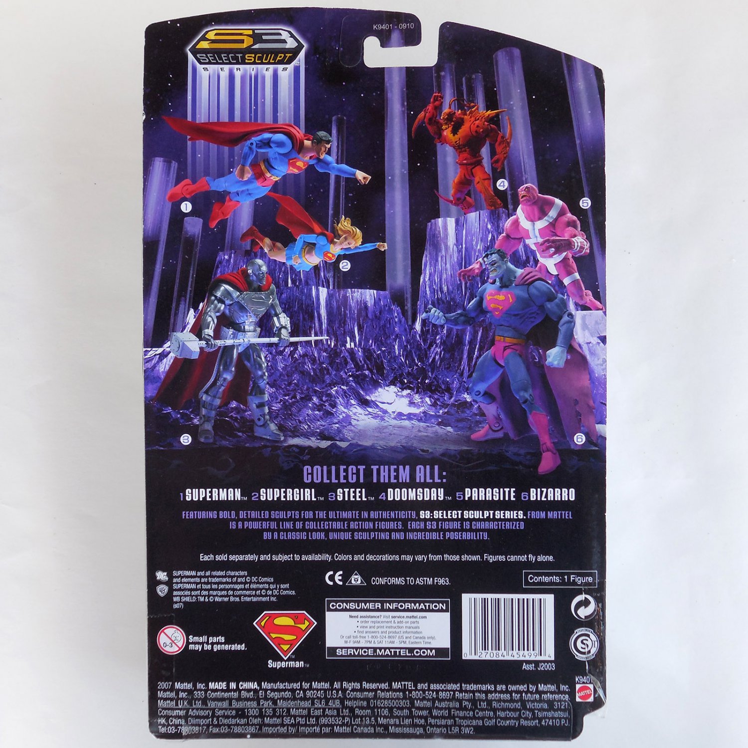 DC SuperHeroes Series 5 Parasite Action Figure