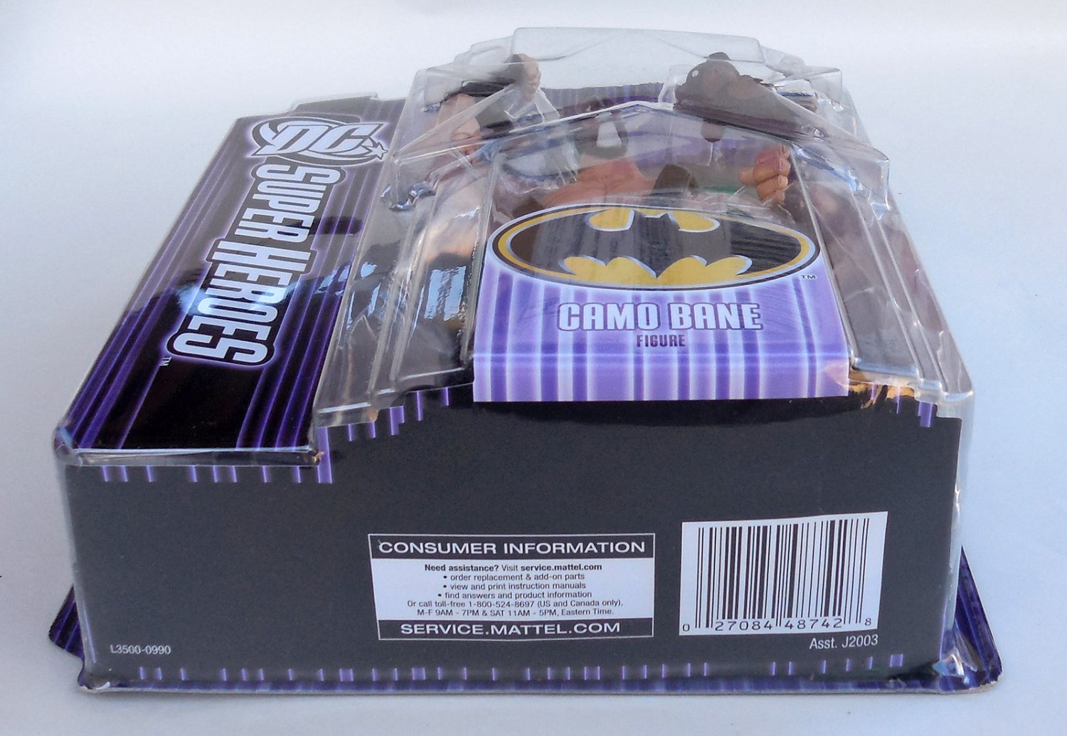 DC SuperHeroes Series 7 Camo Bane w/ Osito Teddy Bear Action Figure