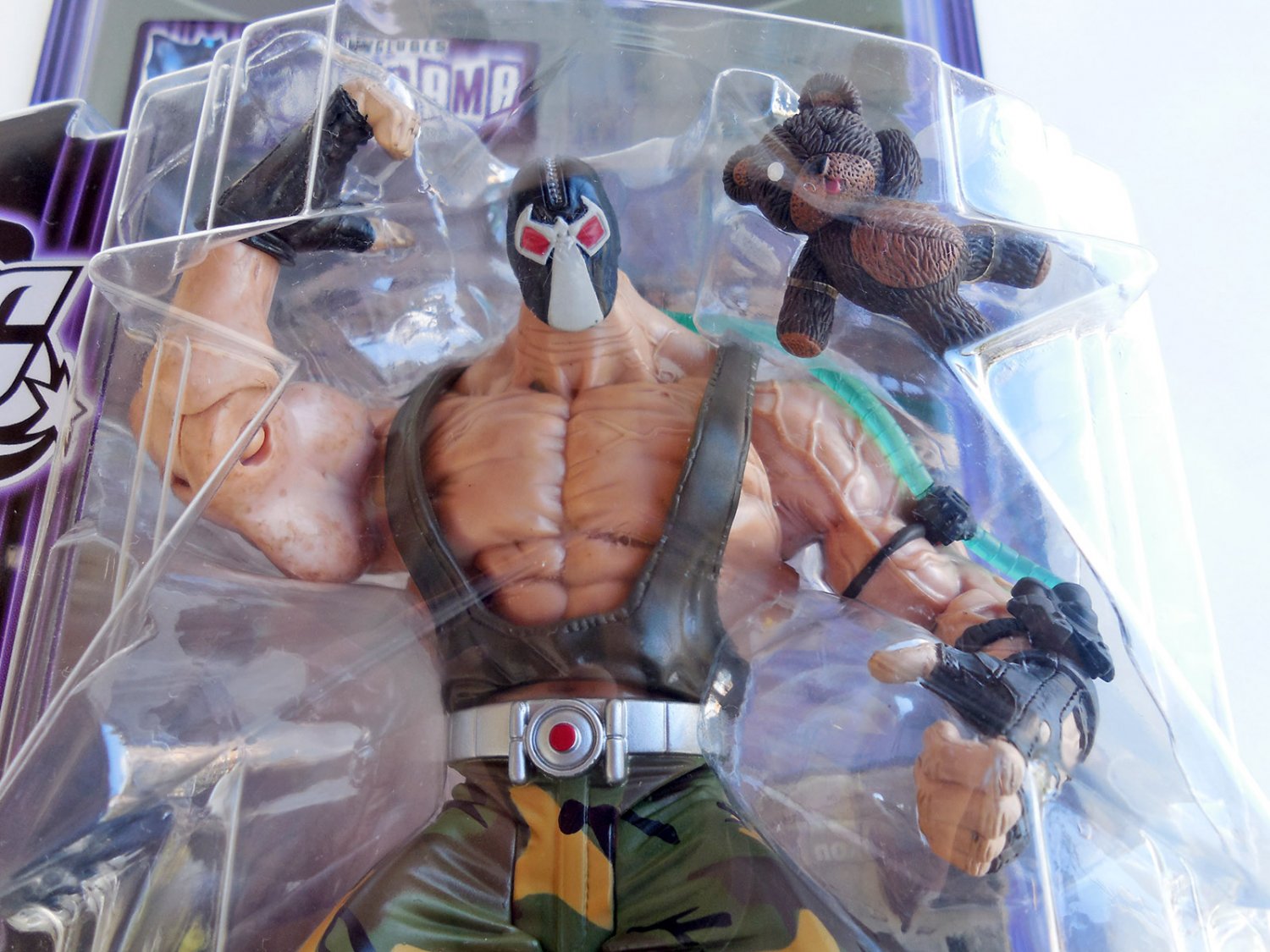 DC SuperHeroes Series 7 Camo Bane w/ Osito Teddy Bear Action Figure