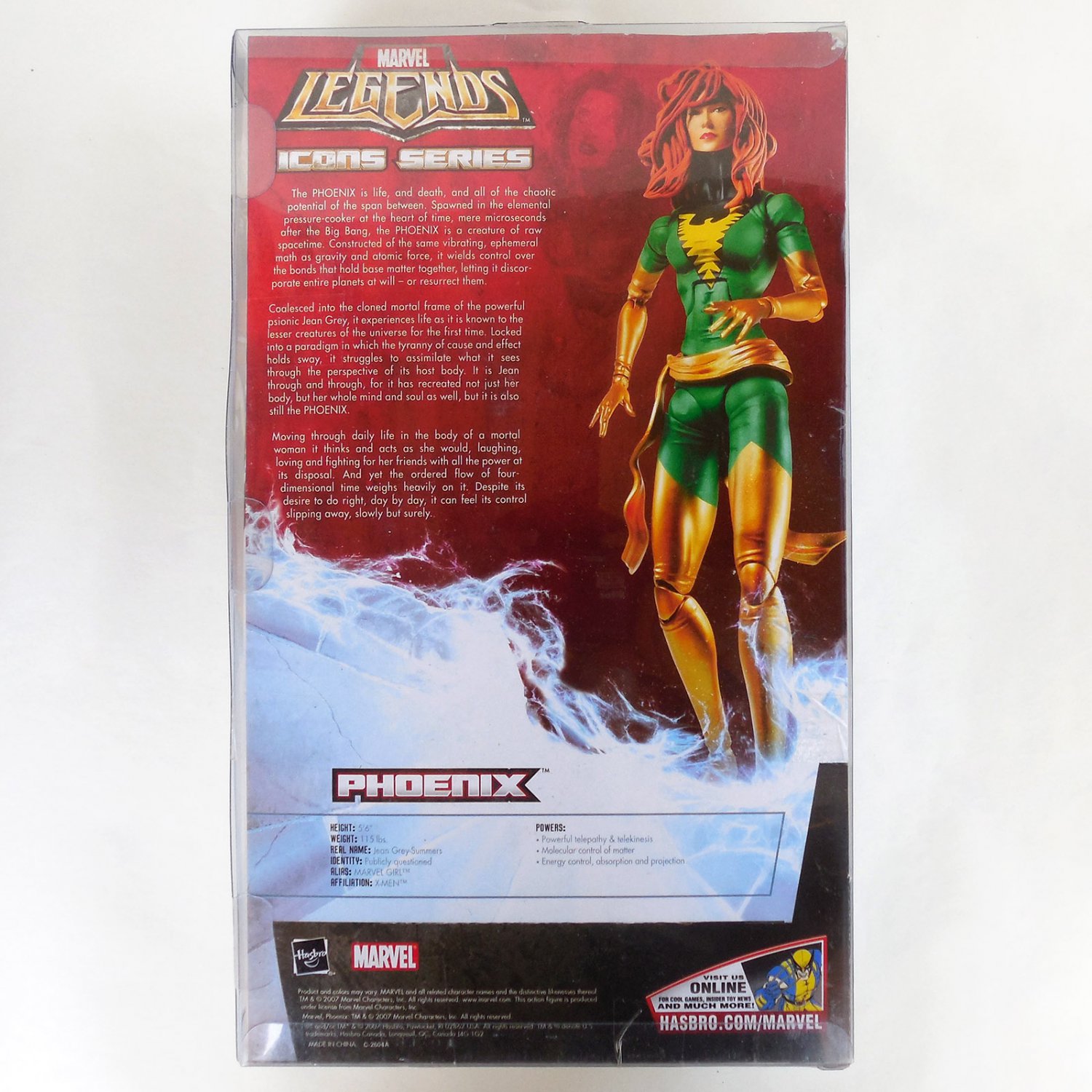 Marvel Legends Icons Series 6 Jean Grey (Dark Phoenix Variant) 12-Inch ...