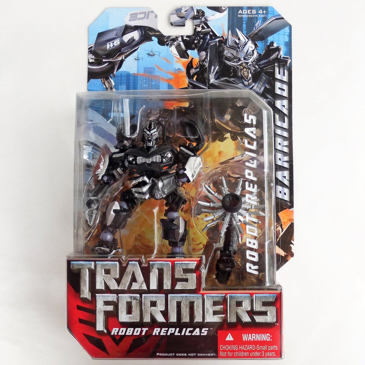 Transformers Movie Robot Replicas Barricade Action Figure