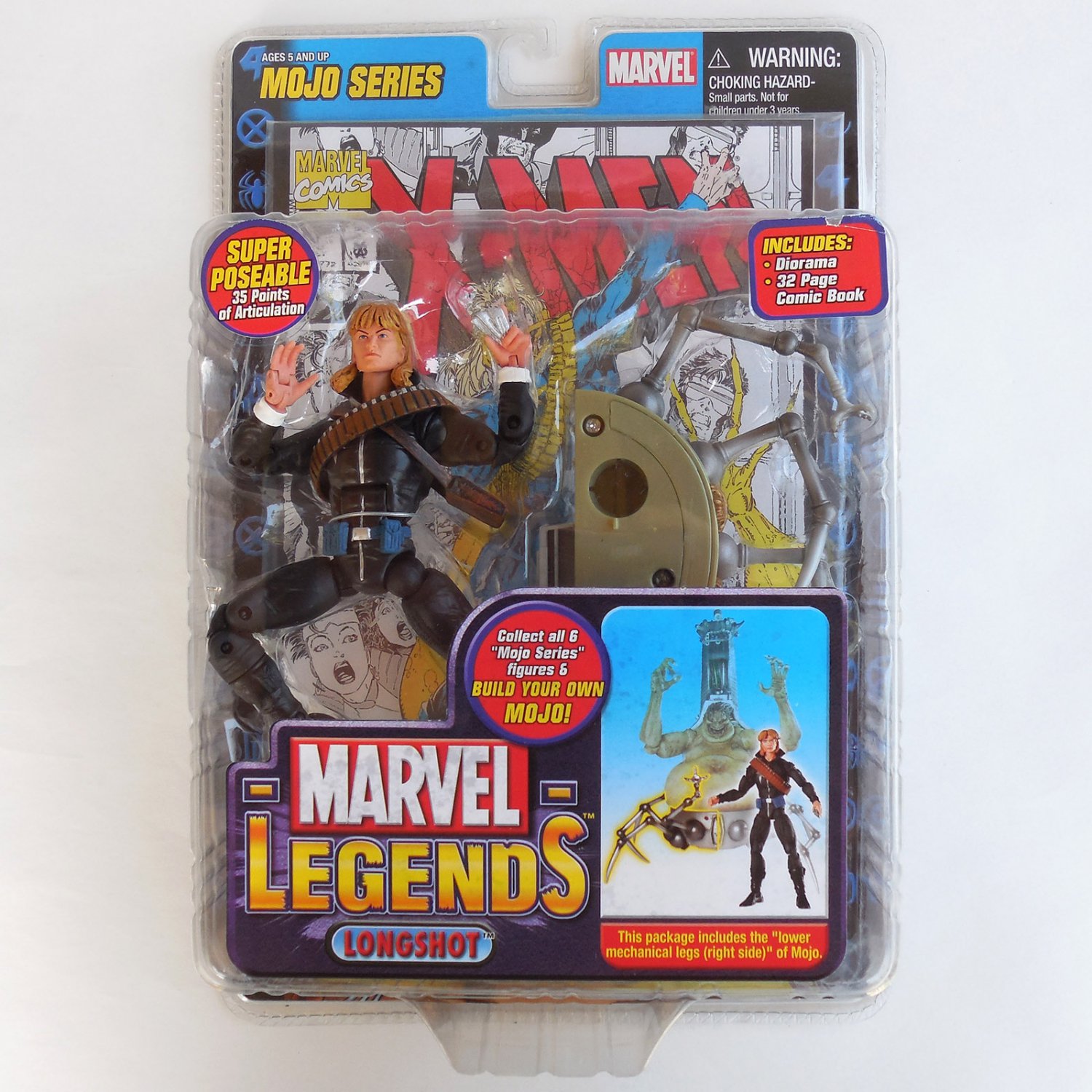 Marvel Legends Series 15 Mojo Longshot Action Figure