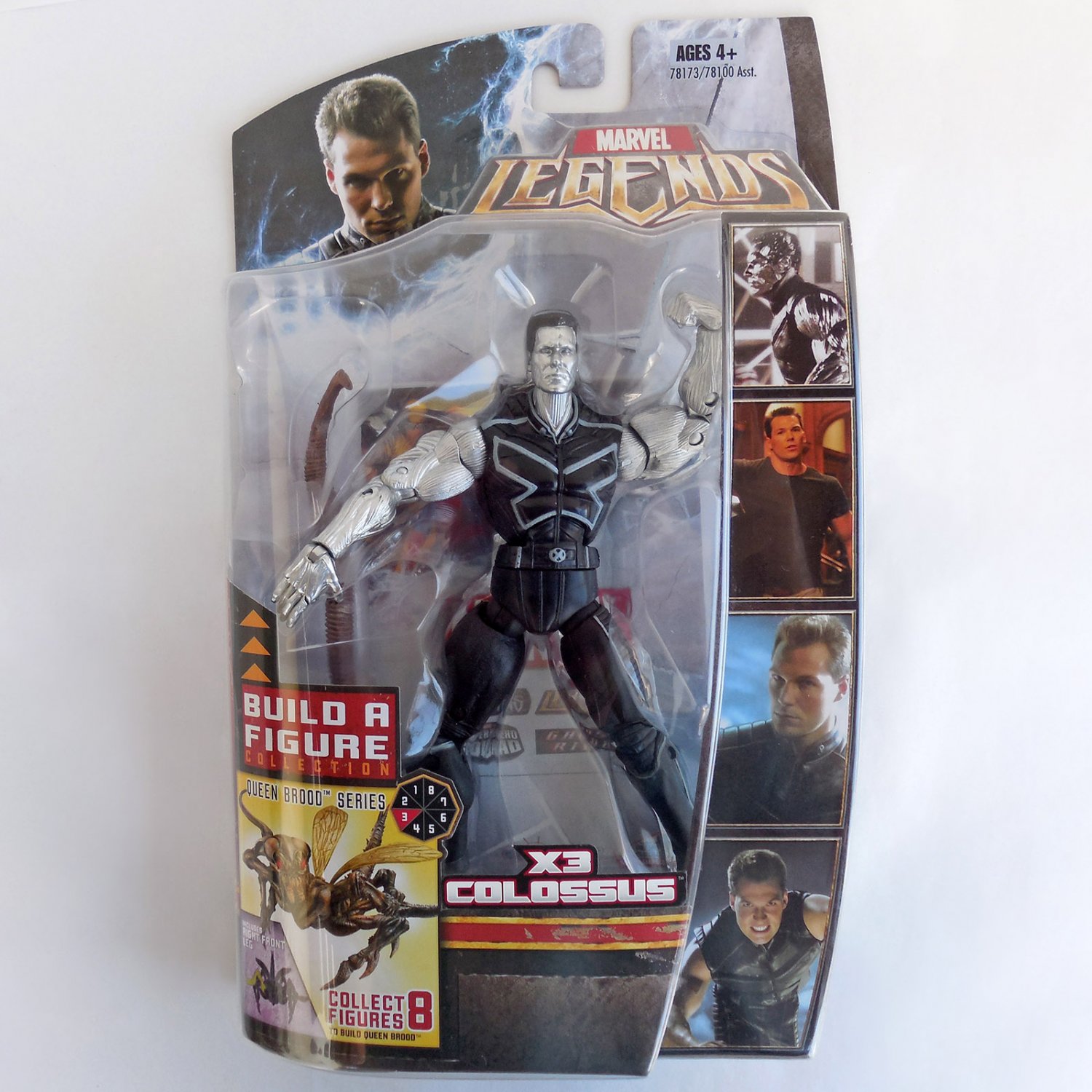 Marvel Legends Brood Queen Series X3 Colossus Action Figure [Silver]