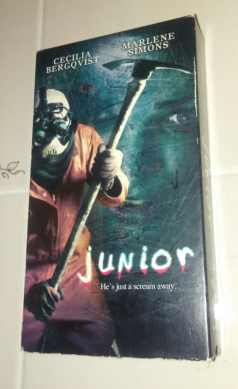 "JUNIOR" ON VHS!! Excellent Condition! RARE RARE RARE!!