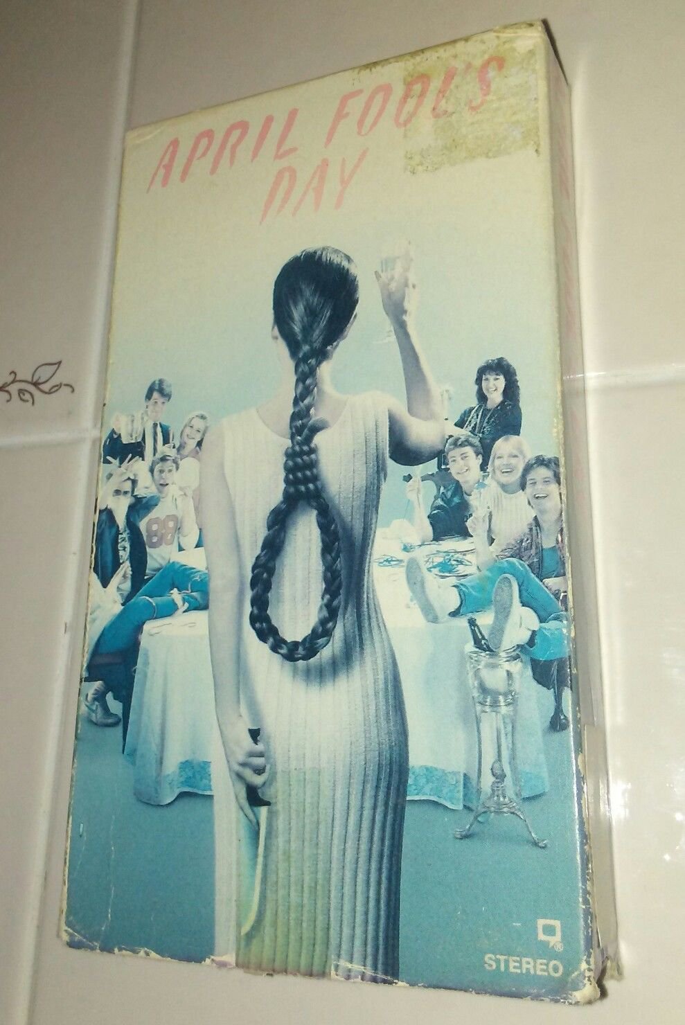 APRIL FOOL'S DAY ON VHS! Plays Great!