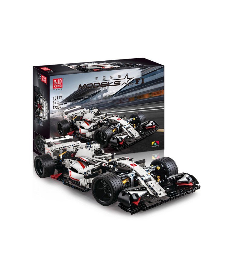 Mould King 13117 F1 Race Car (MOC-31313) 1235 pcs Building Block Set