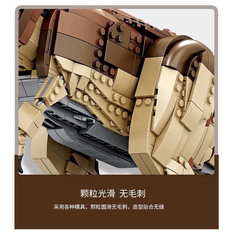 PANLOS 611001 Forest Tyrannosaurus Rex (MOC) 1813 pcs Building Blocks Set