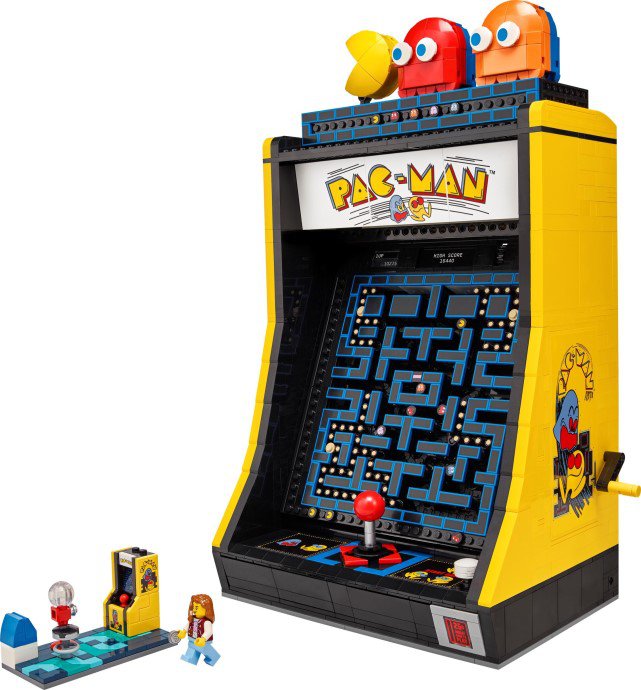 KING 63302 Pac-Man Arcade Machine (MOC-10323) 2651 pcs Building Blocks Set