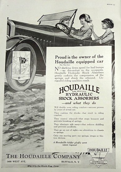 FREE SHIPPING Houdaille Hydraulic Shock Absorbers, Buffalo, New York ...