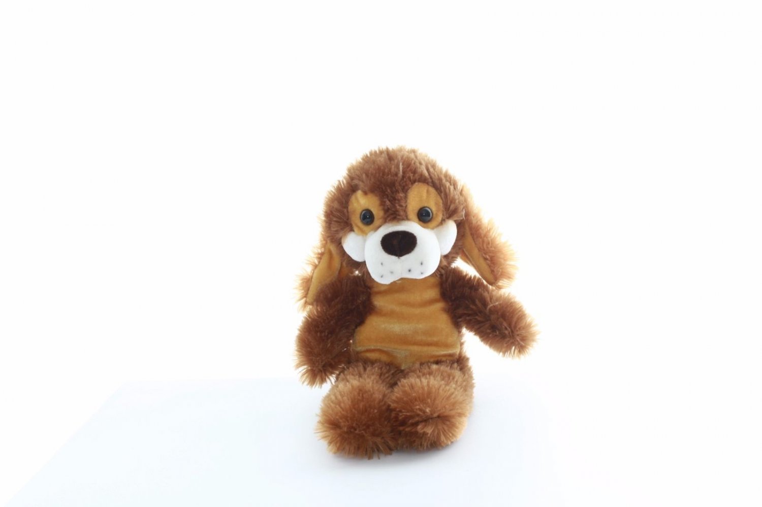 Puppy dog plush stuffed animal toy doll pet Goffa brown labrador 14"