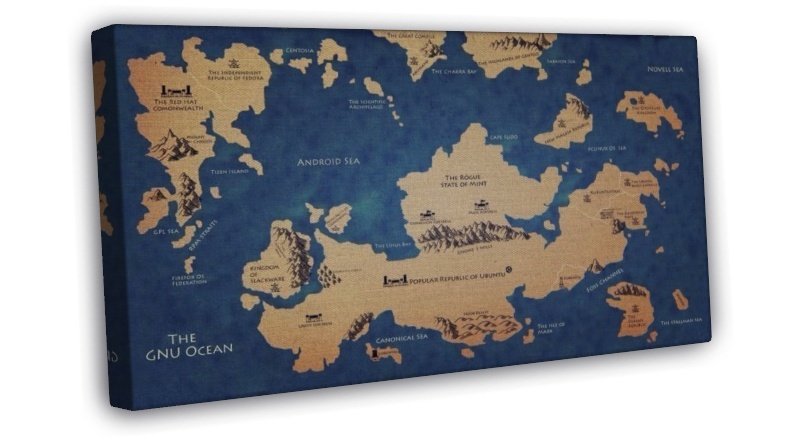 Game Of Thrones Houses Map Westeros New Wall Decor 16x12 inch FRAMED ...