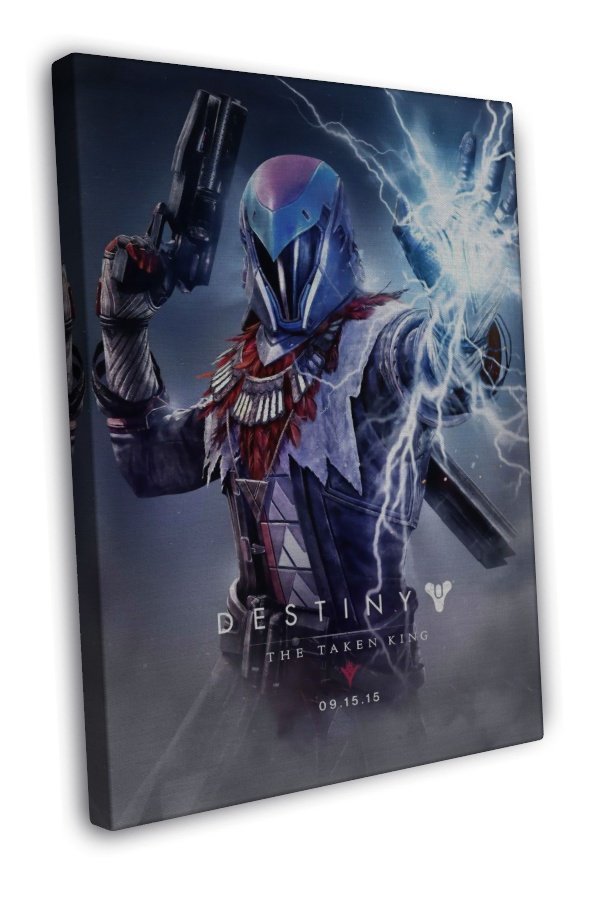 Warlock Destiny 2 The Taken King New Game 20x16 inch FRAMED CANVAS Print