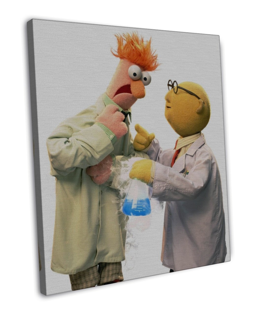 The Muppets Movie Art 16x12 inch Framed Canvas Print Decor