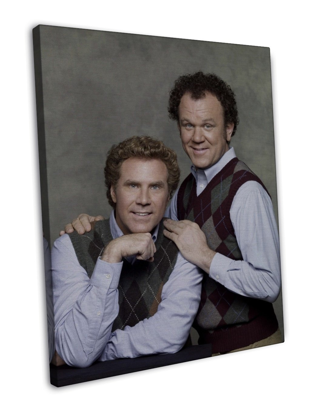 Step Brothers Movie Art 16x12 inch Framed Canvas Print Decor