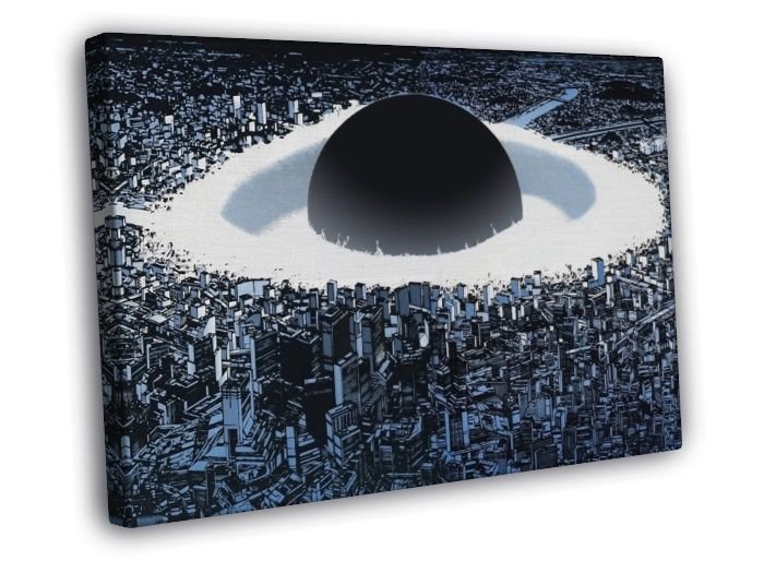 Akira Nuclear Blast Tokyo Movie Anime Manga WALL 20x16 inch FRAMED ...