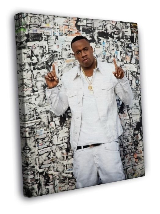 Yo Gotti Rapper Hip-Hop Music Rap WALL 20x16 inch FRAMED CANVAS PRINT