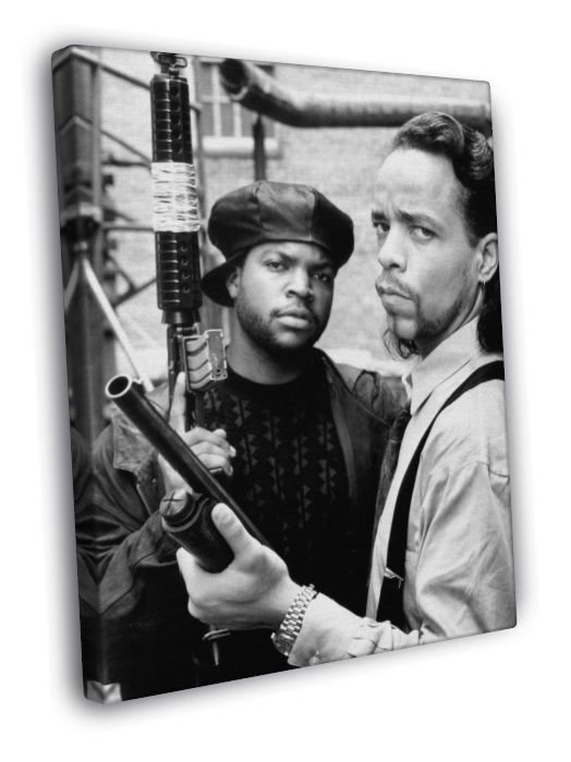 Trespass Movie 1992 Ice-T Ice Cube Hip-Hop Gangsta Rap 20x16 FRAMED ...