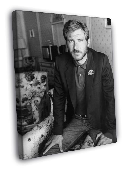 Harrison Ford Young Handsome Amazing BW Portrait Rare WALL 20x16 inch ...