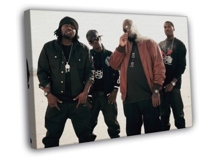 Maybach Music Group MMG Rick Ross Rapper Hip-Hop 20x16 inch FRAMED ...