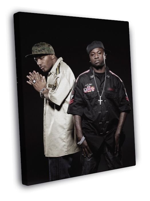 Mobb Deep Havoc Prodigy Rapper Hip-Hop Music Rap 20x16 inch FRAMED ...