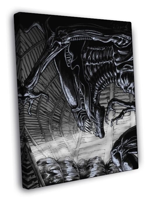 Alien Queen Xenomorph Eggs Awesome Sci-Fi Movie Art WALL 20x16 inch ...