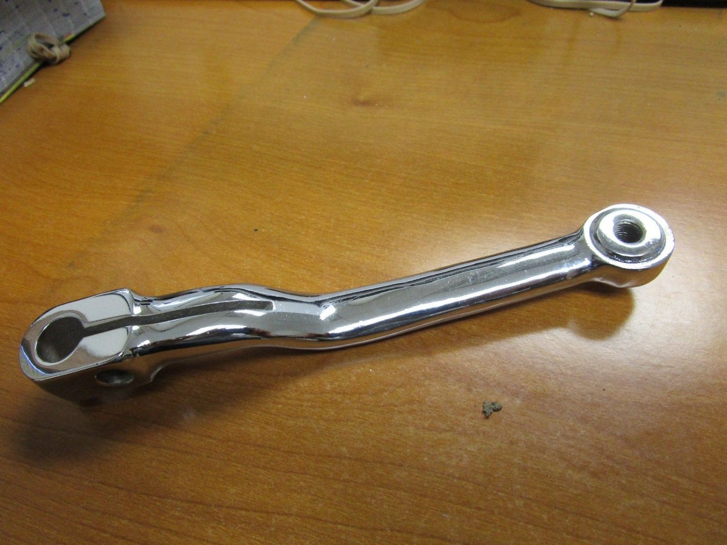 57-74 HARLEY SPORTSTER CHROME SHIFT SHIFTER ARM LEVER NO SPLINE 34606-54TA