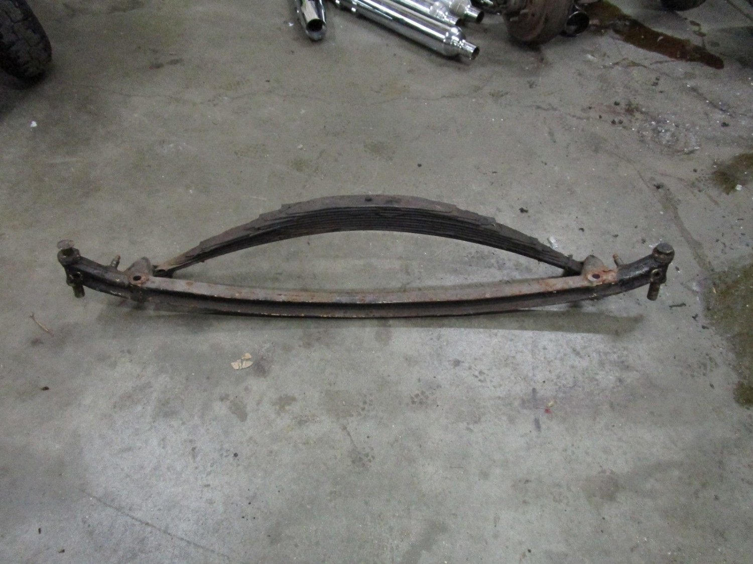HOTROD RATROD GASSER SOLID I BEAM FRONT SUICIDE SUSPENSION AXLE 48.5 ...