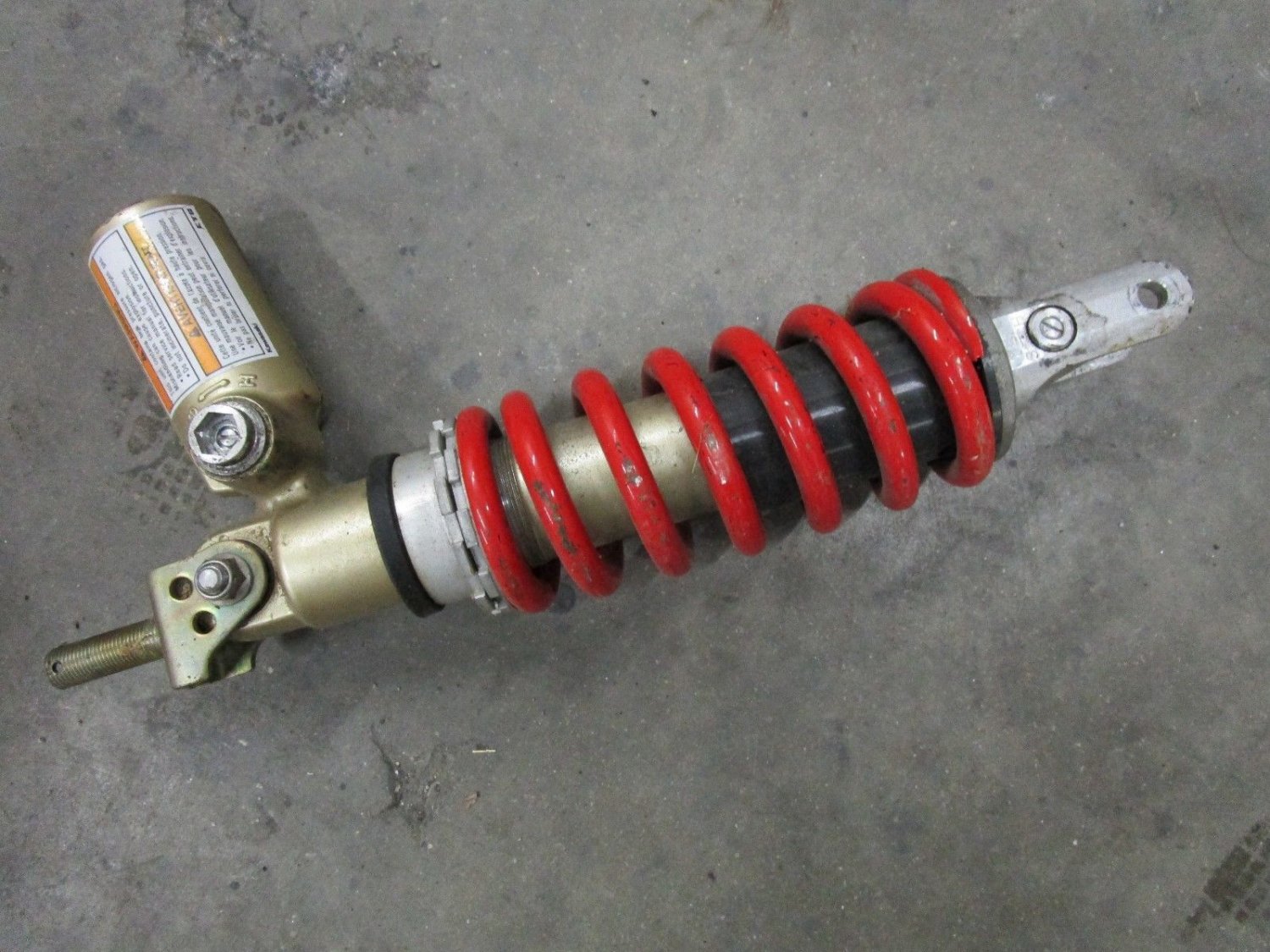 00-05 KAWASAKI ZX12R ZX12 ZX1200 ZX-12R OEM REAR SUSPENSION SHOCK