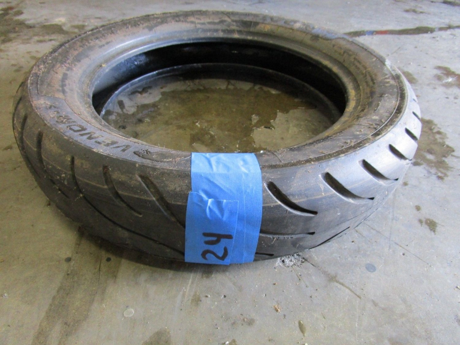 used avon venom x front motorcycle tire mt90b16 #24