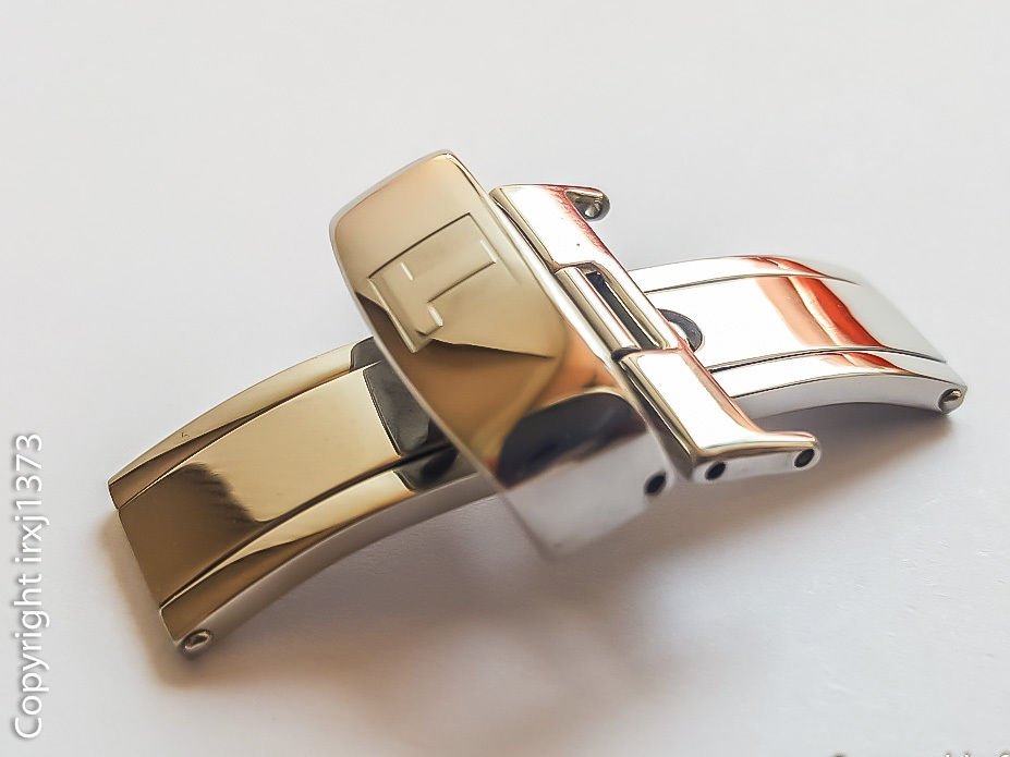 New solid steel clasp for Watchband for Tissot 18 mm