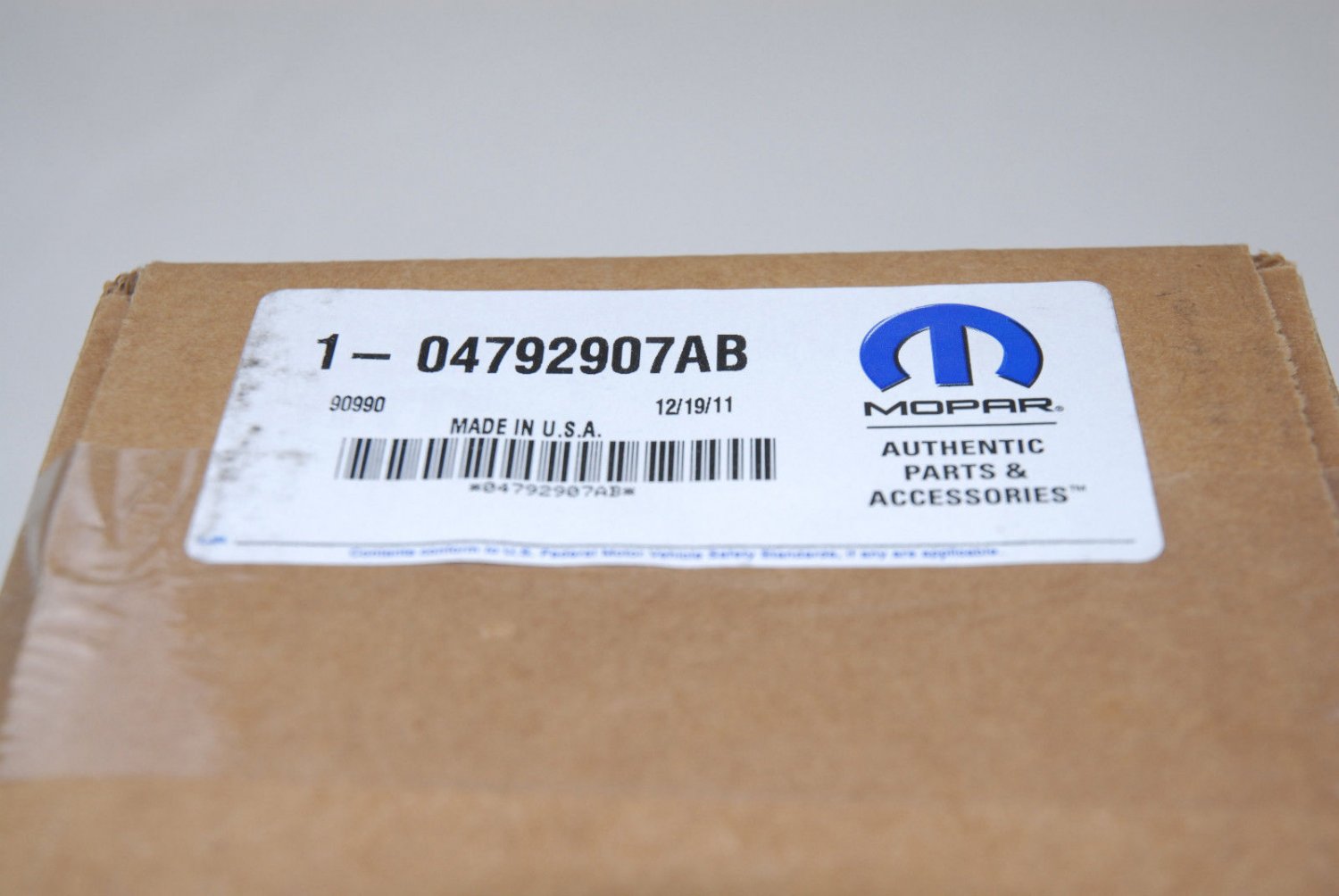 Pacifica Engine Oil Cooler 4792907AB OEM Mopar New 3.5 Engine