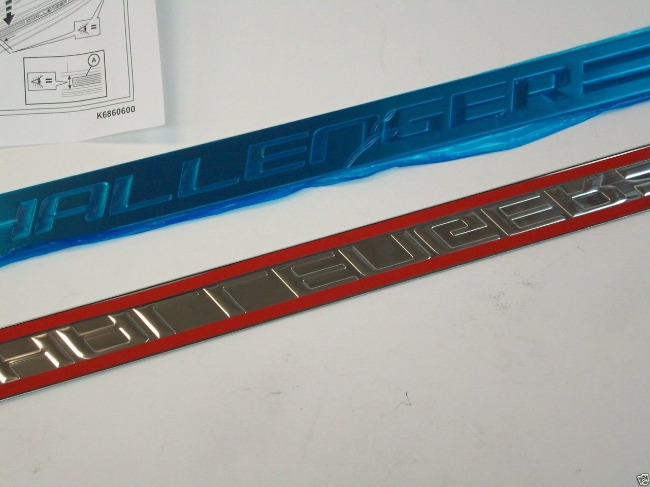 2014-16 Dodge Challenger Stainless Steel Door Sill Guards Plates ...