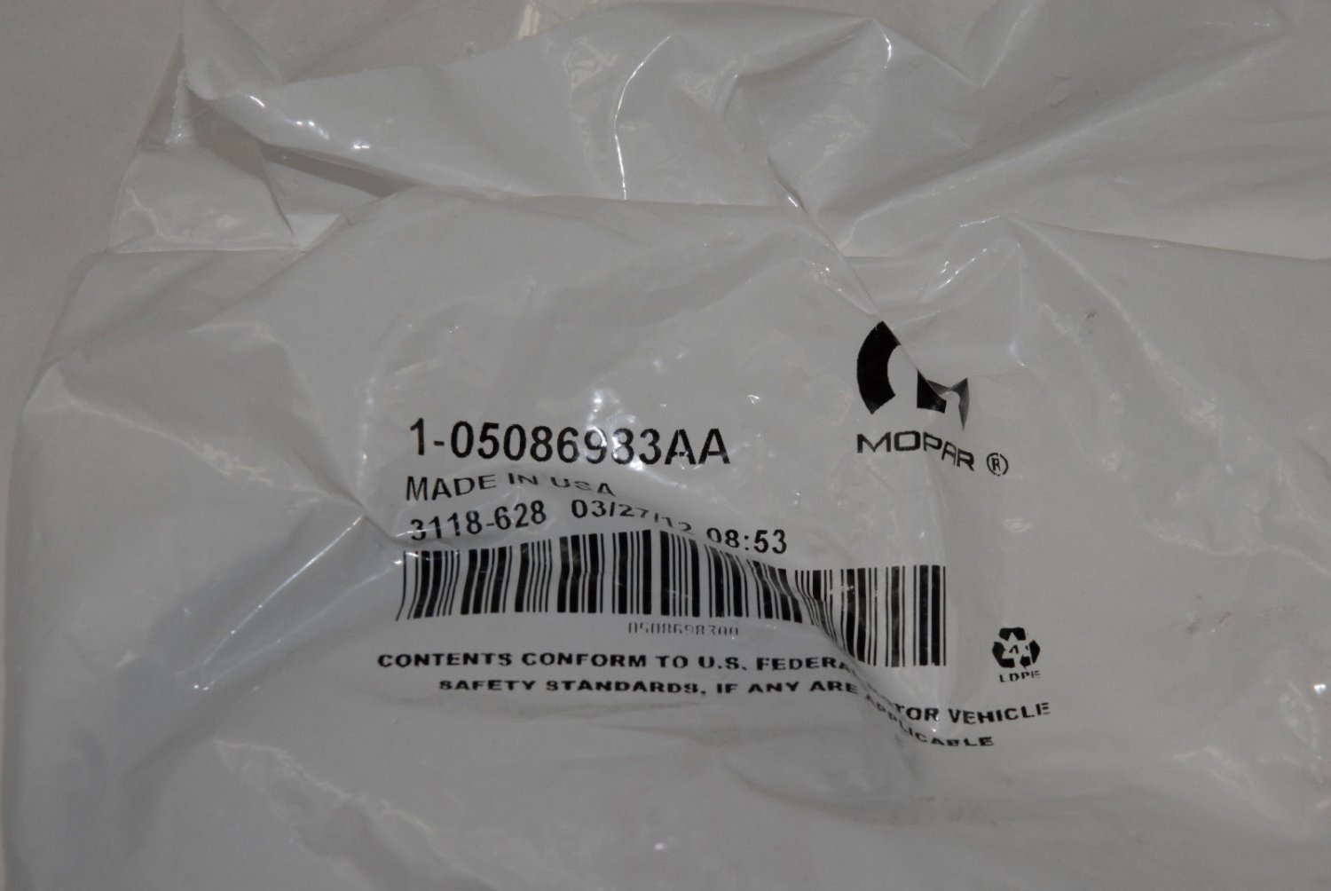 Dodge Ram Rear Axle Inner Wheel Bearing Seal 5086983AA Mopar 11.50 axle ...