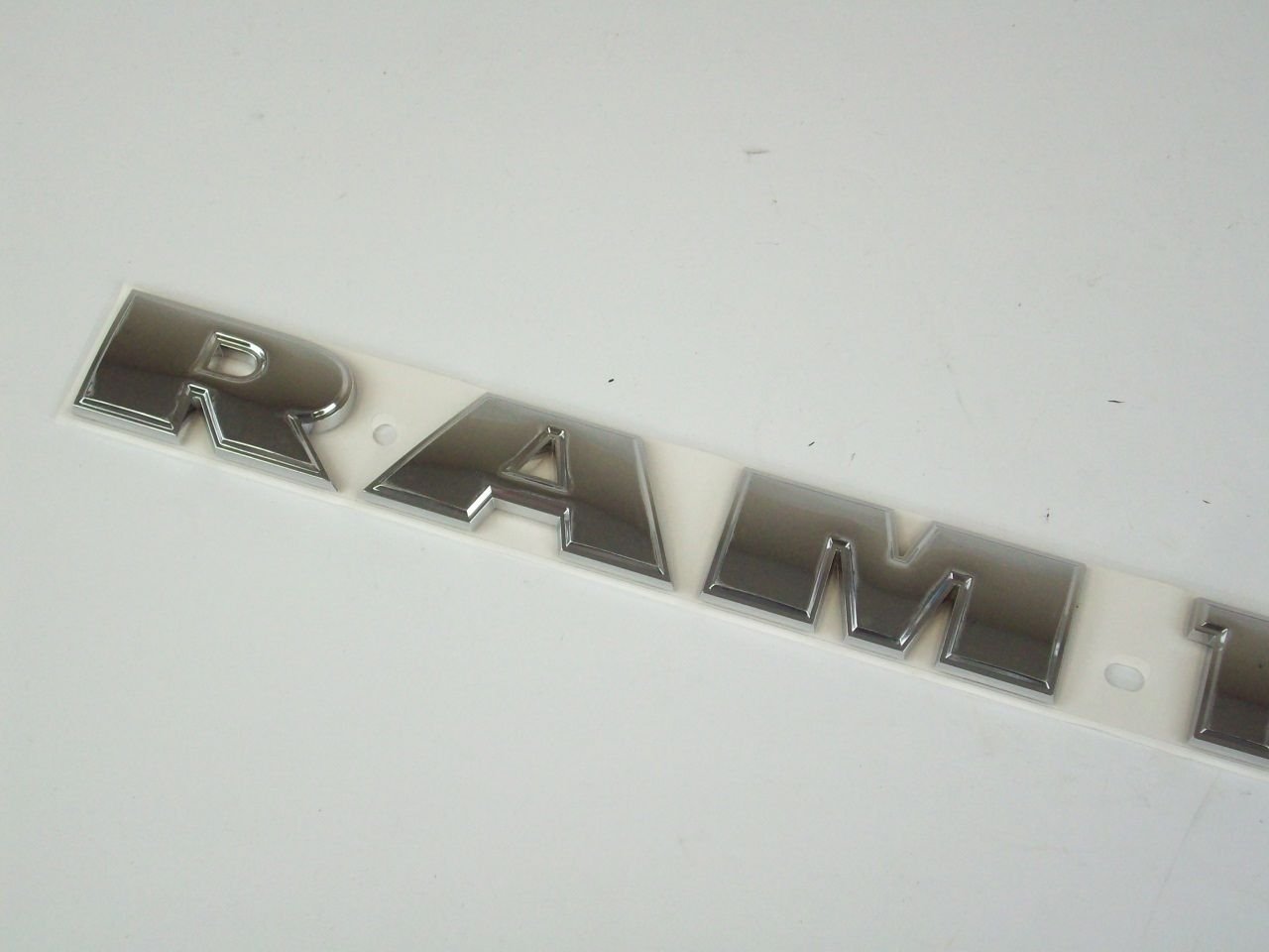 2011-2012 Dodge Ram 1500 Chrome Nameplate Emblem Badge 68082444AA Mopar OEM