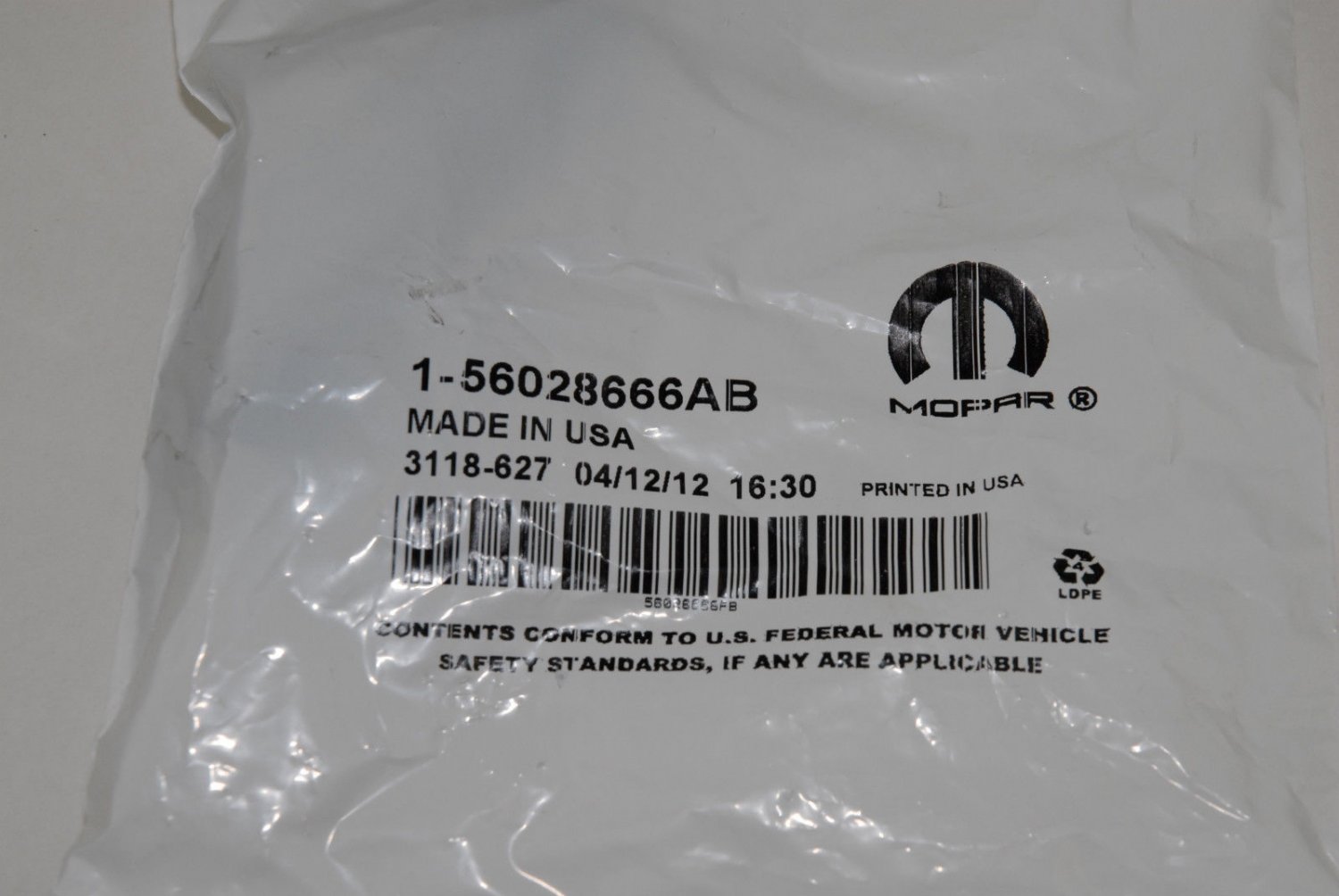 Dodge Jeep 4.7 engine Crank Sensor 56028666ab OEM Mopar Crankshaft Position