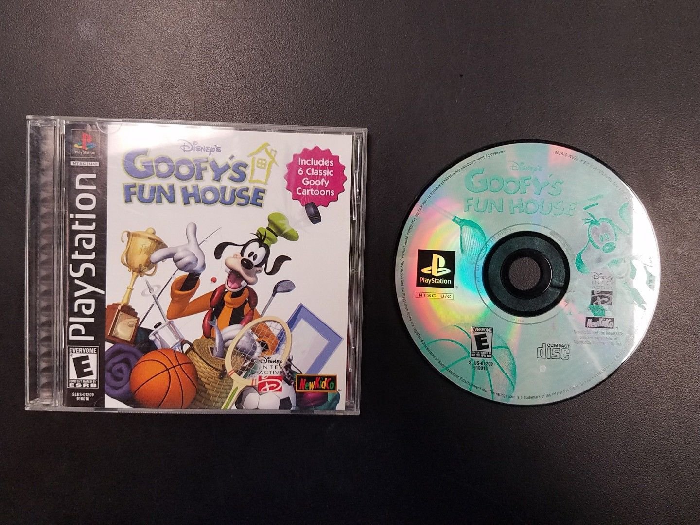 Disney's Goofy's Fun House CIB Black Label (Sony PlayStation 1, 2001 ...