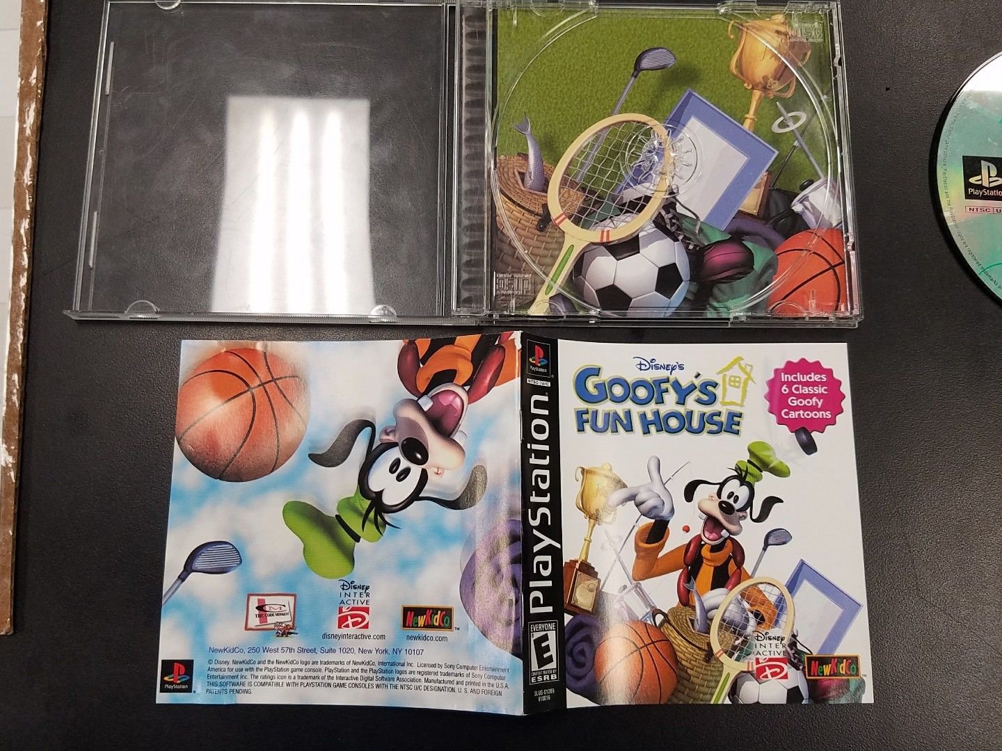 Disney's Goofy's Fun House CIB Black Label (Sony PlayStation 1, 2001 ...