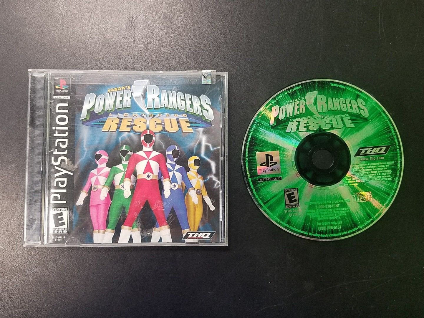 Power Rangers Lightspeed Rescue (Sony PlayStation) (FLOSC)