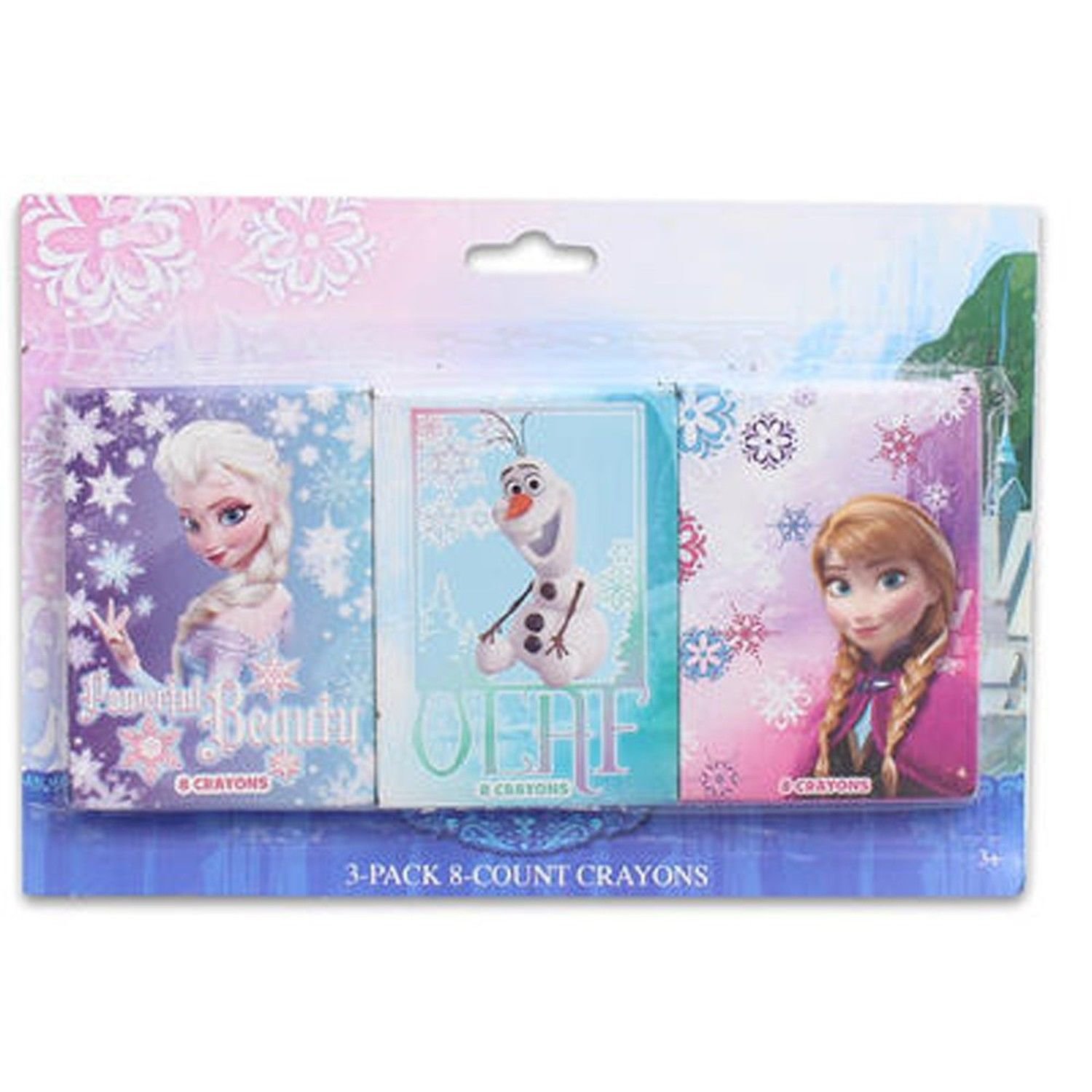 Disney Frozen Crayons 3pk 8ct (2 -pack)