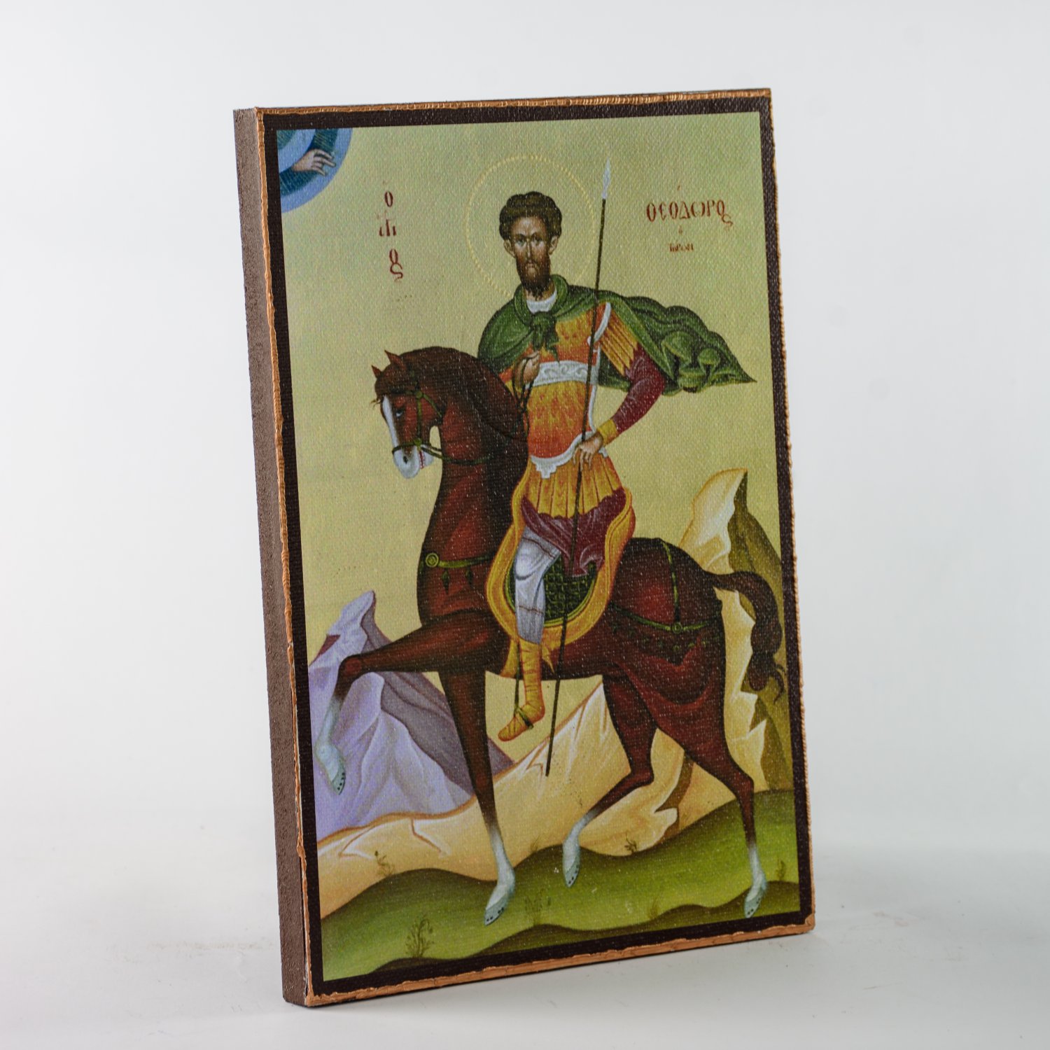 Christian Icon of St. Theodore of Amasea, catholic and orthodox icons