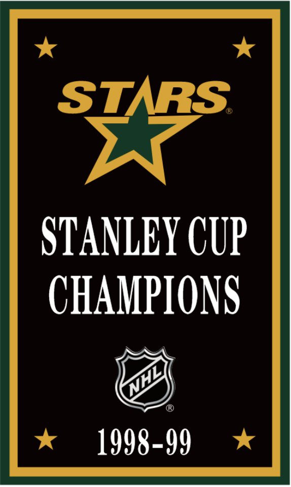 Flag of the Dallas Stars team, other patterns can be customized